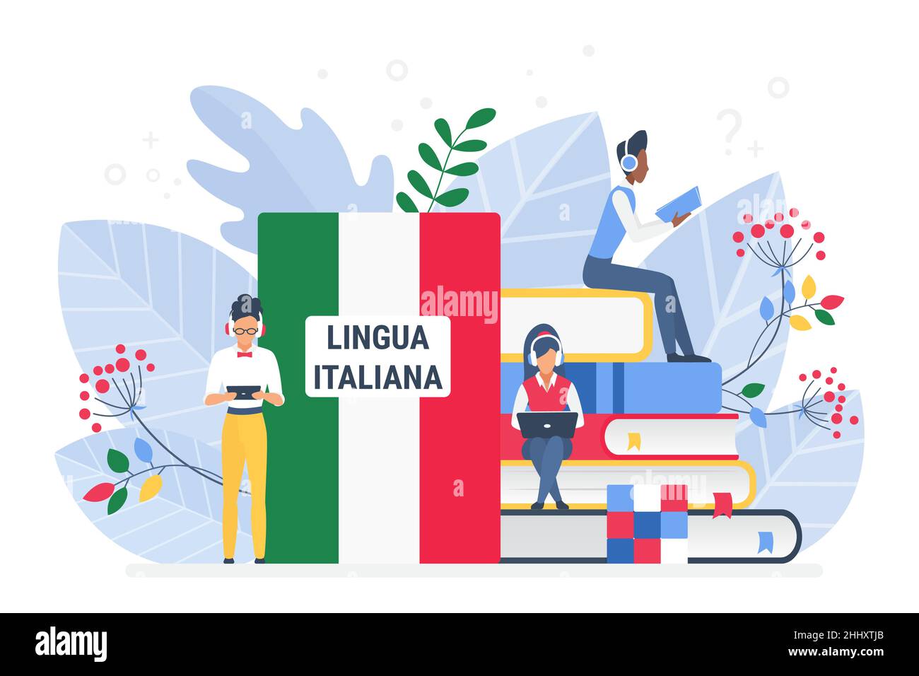 Italian university student Stock Vector Images - Alamy