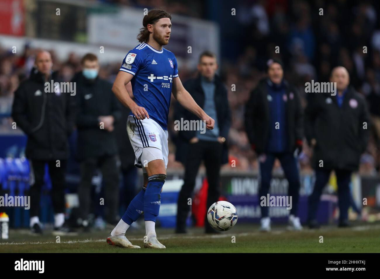 Wes Burns of Ipswich Town - Ipswich Town v Accrington Stanley, Sky Bet ...