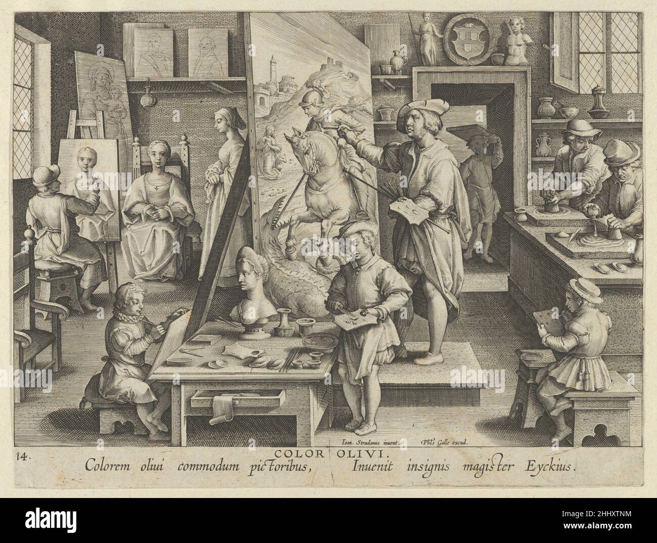 New Inventions of Modern Times [Nova Reperta], The Invention of Oil ...