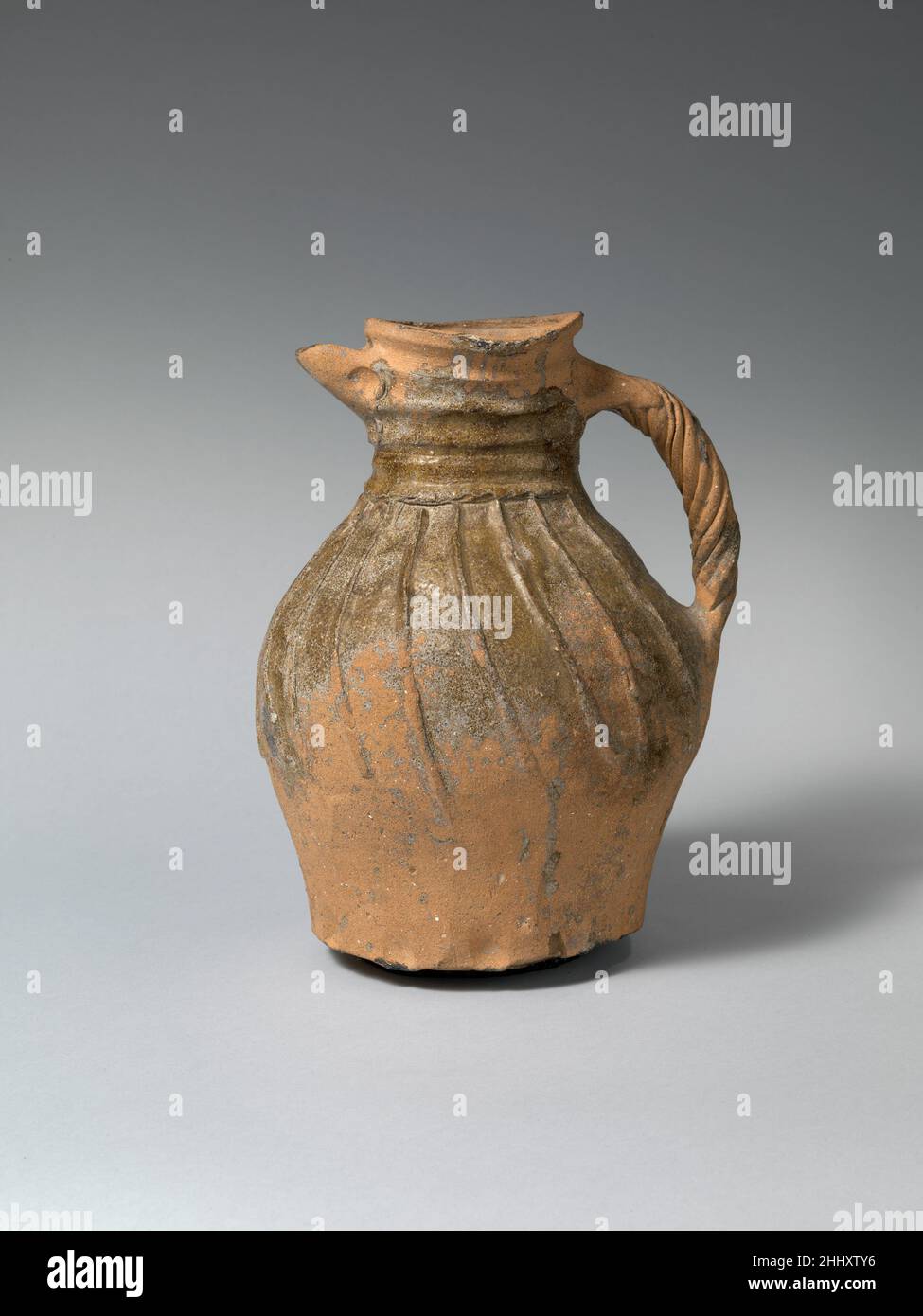 Jug with twisted handle late 13th century British The twisted handle ...