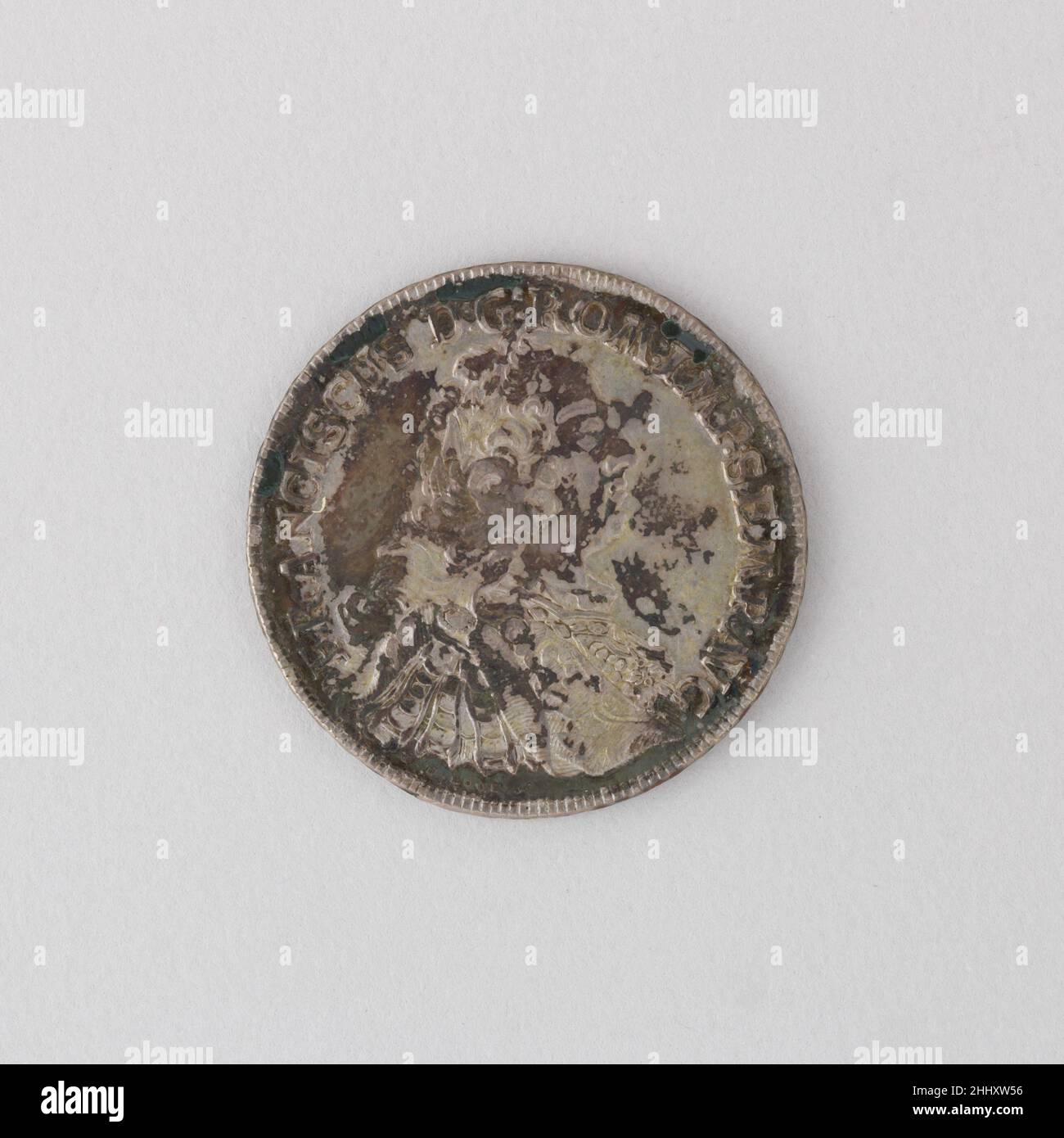 Coin (Thaler) Showing Francis I 1756 Austrian. Coin (Thaler) Showing ...