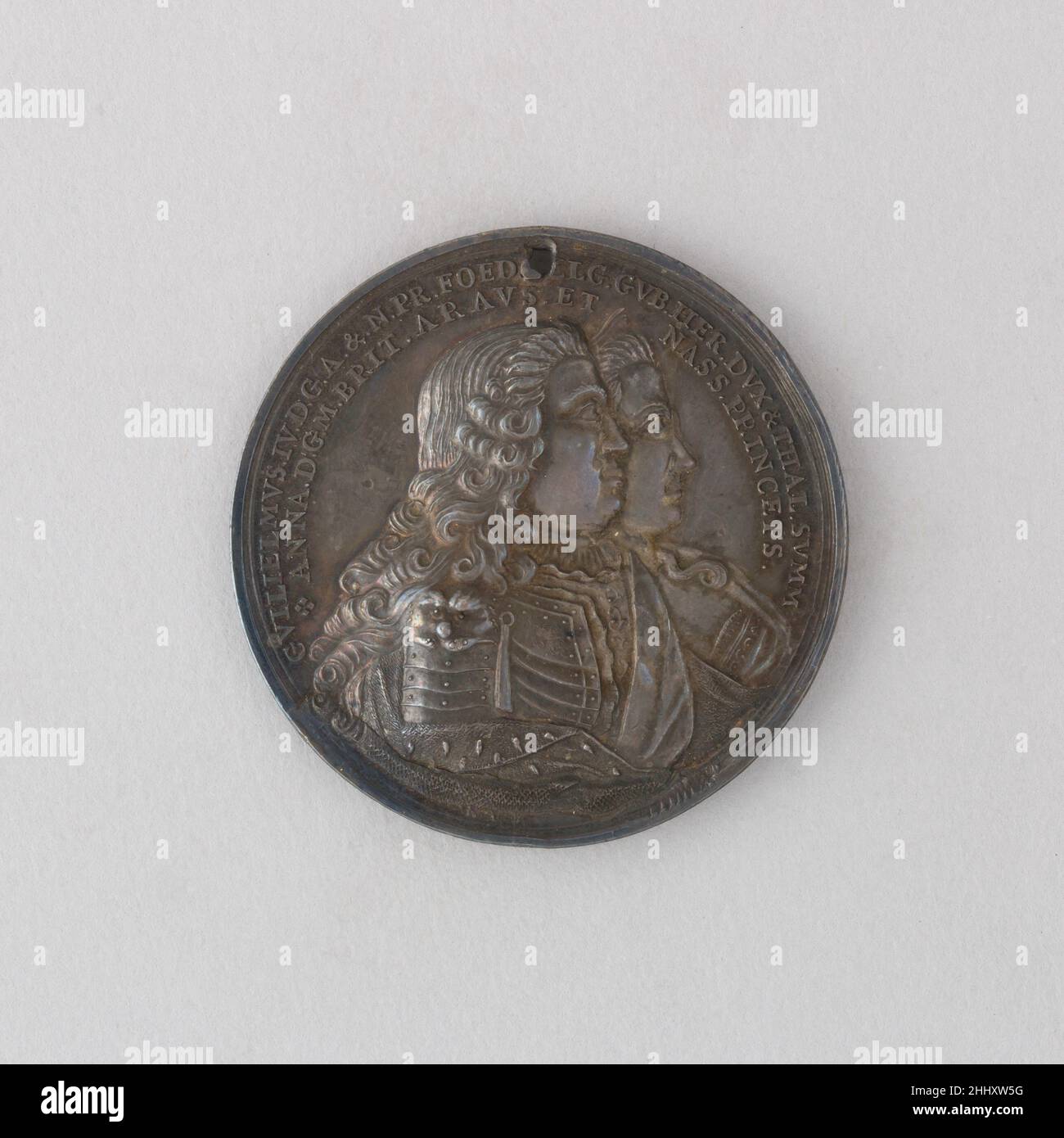 Medal Showing the Birth of Prince William of Orange 1748 Dutch. Medal ...