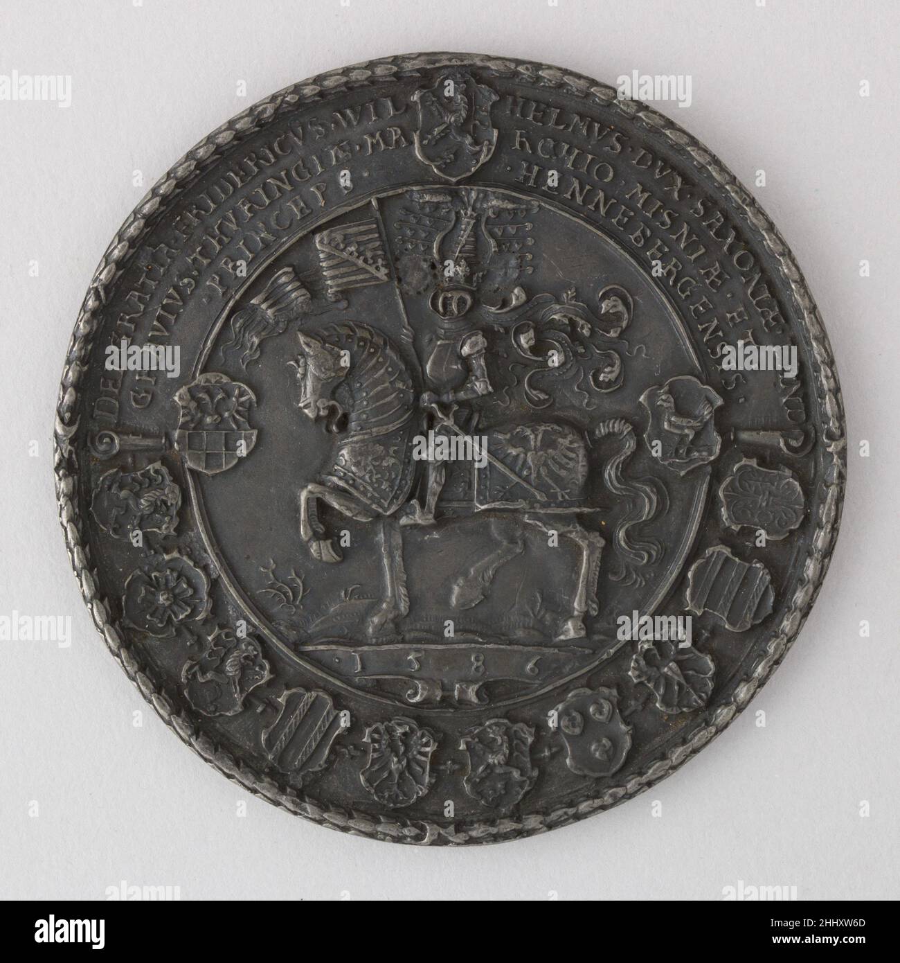 Seal of Frederick William, Duke of Saxony 1586 German. Seal of ...