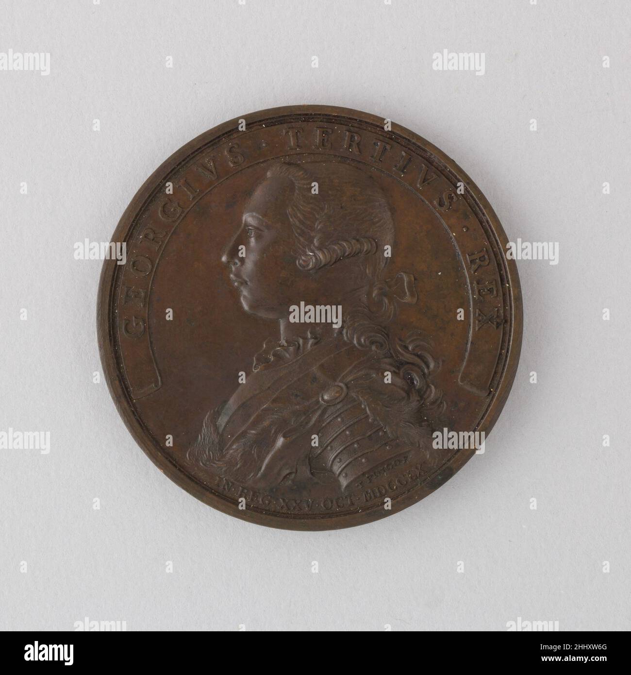 George iii medal 1760 hi-res stock photography and images - Alamy