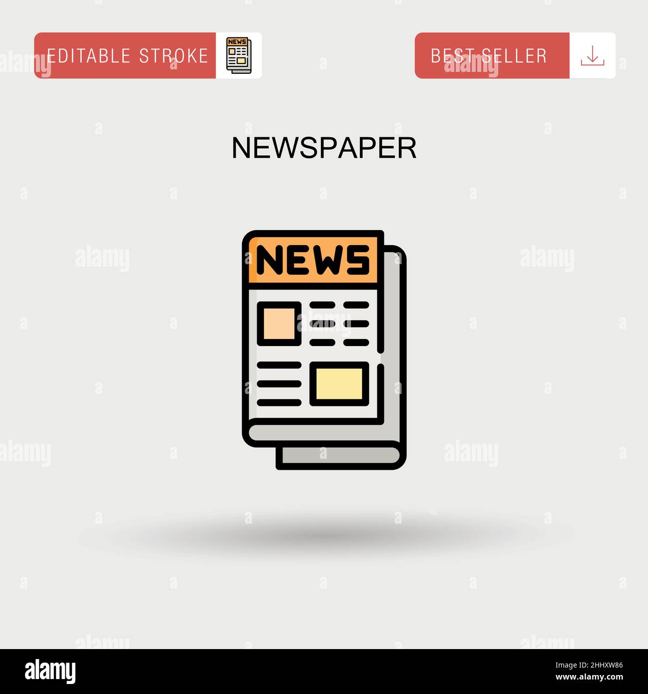 Old advertising newsprint Stock Vector Images - Alamy