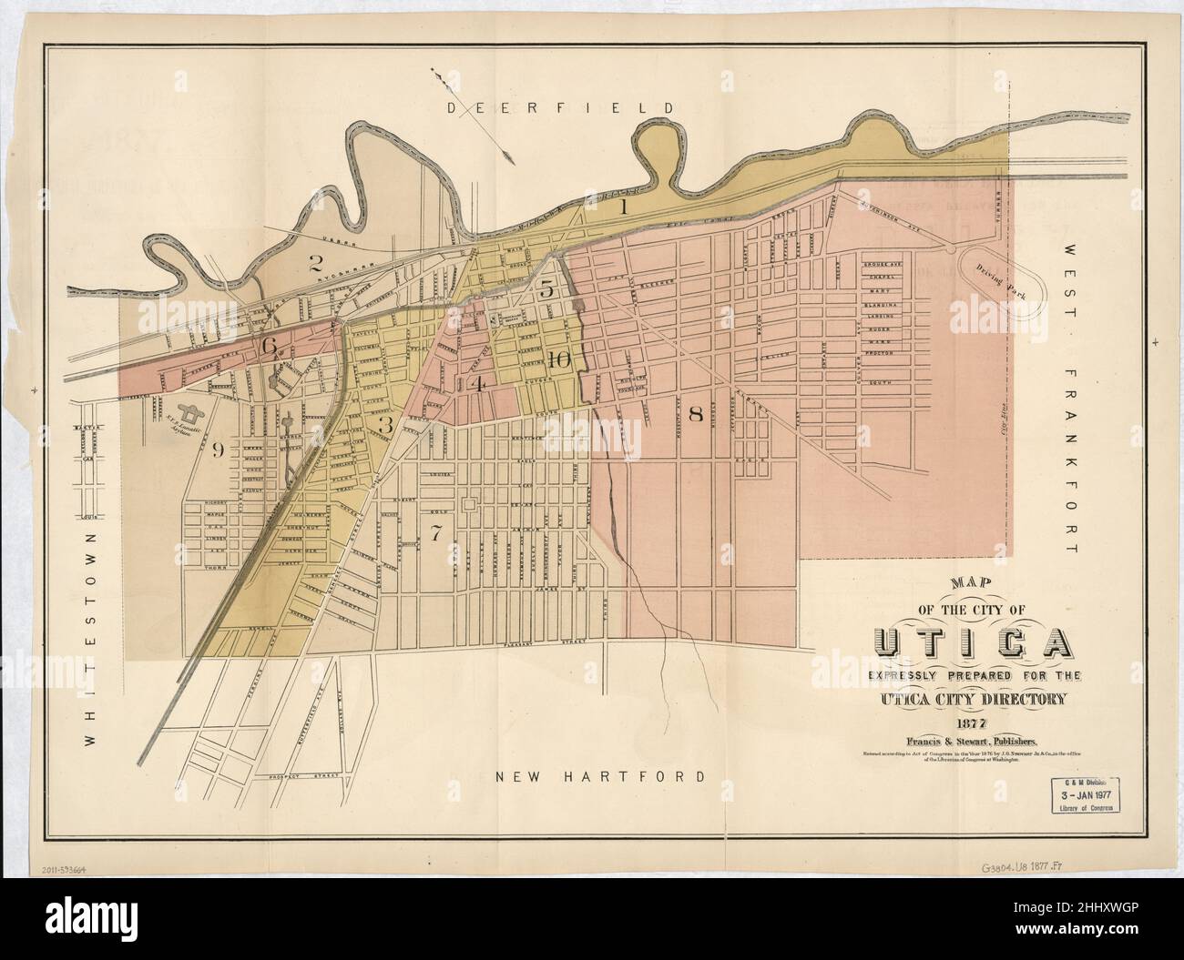 Map Of Utica High Resolution Stock Photography and Images - Alamy