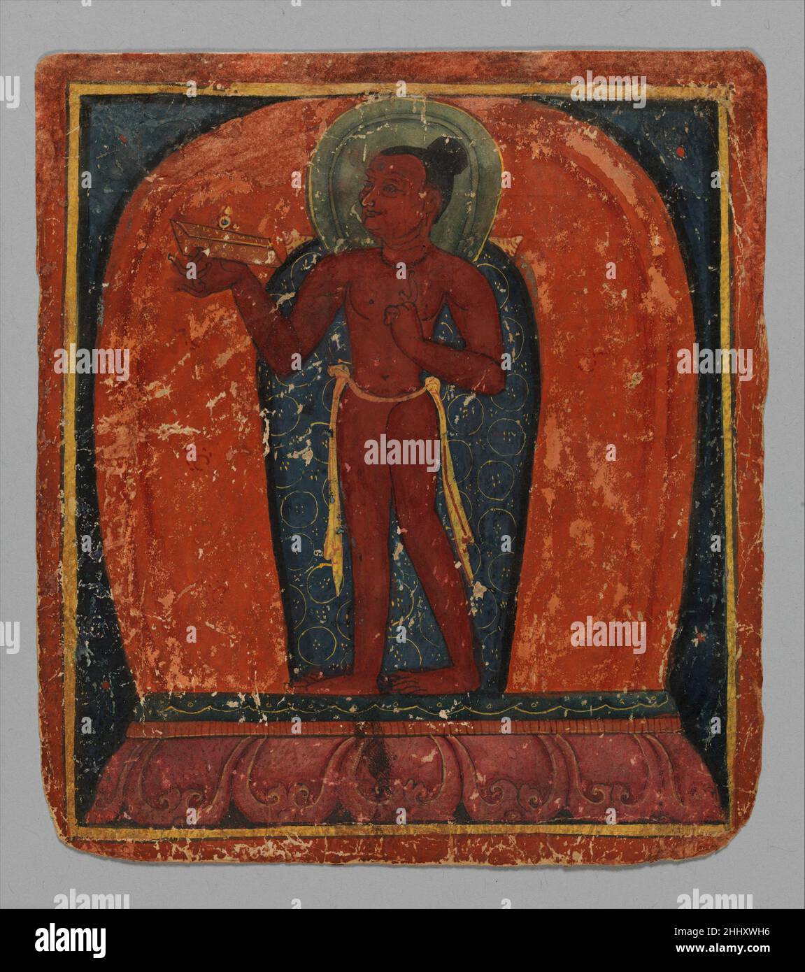 Initiation Card (Tsakalis) early 15th century Tibet Tsakali cards were ...