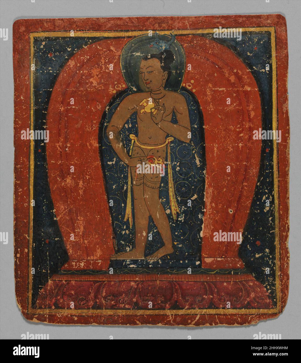 Initiation Card (Tsakalis) early 15th century Tibet Tsakali cards were ...