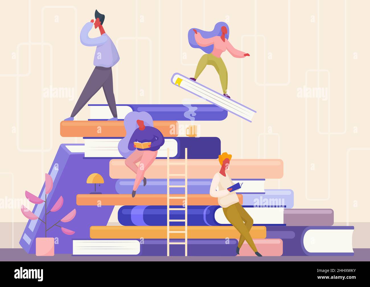 Leadership books Stock Vector Images - Alamy