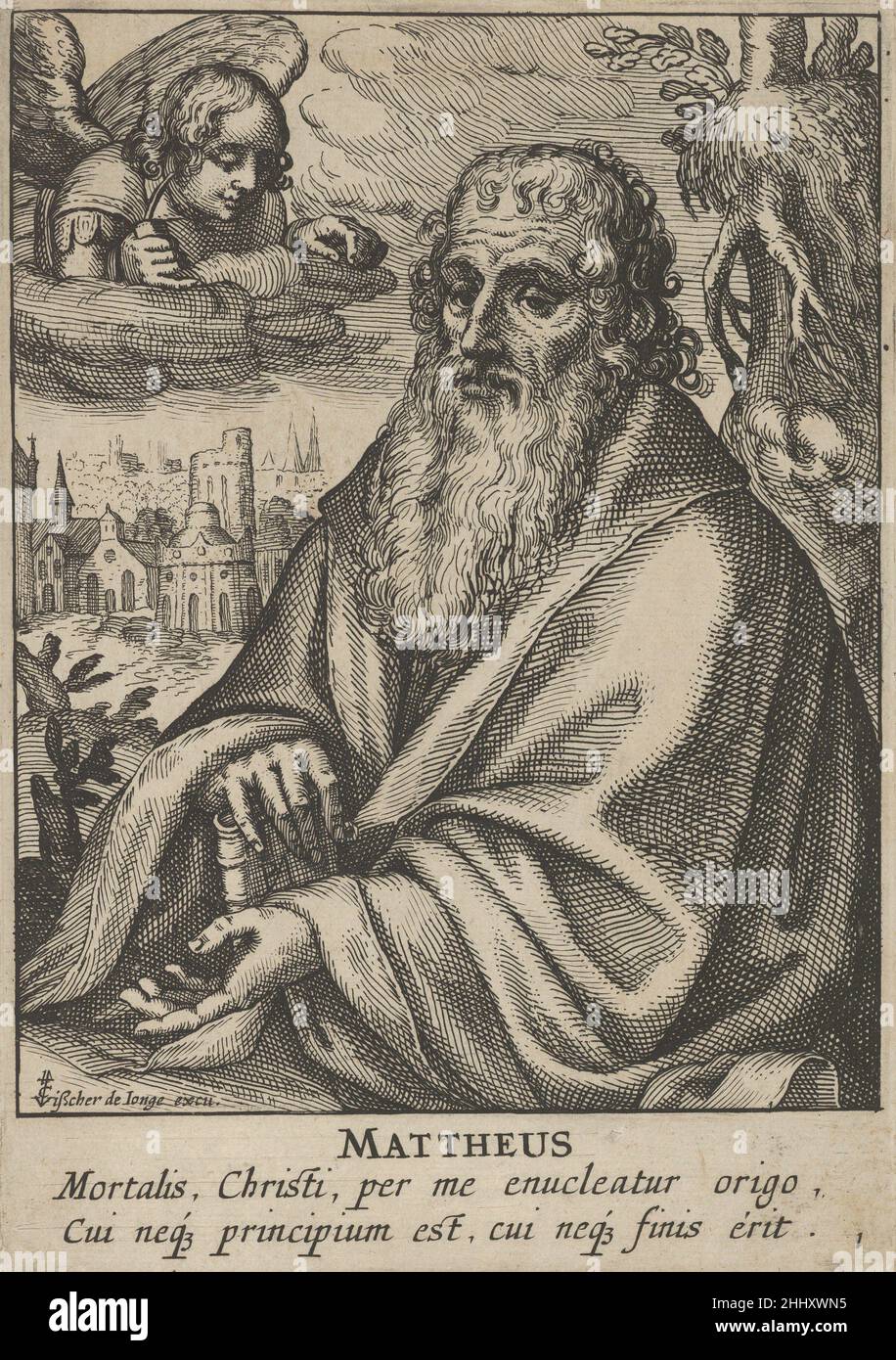 Matthew, from The Four Evangelists 1610–20 Pieter Feddes van Harlingen ...