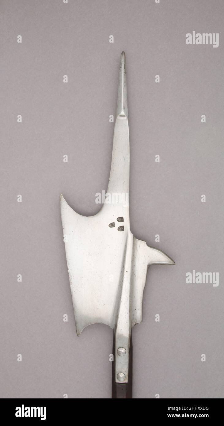 Halberd last quarter 15th century Swiss. Halberd 25914 Stock Photo - Alamy