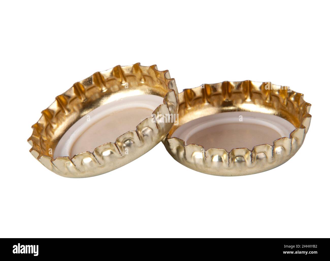 Gold bronze crown cap hi-res stock photography and images - Alamy