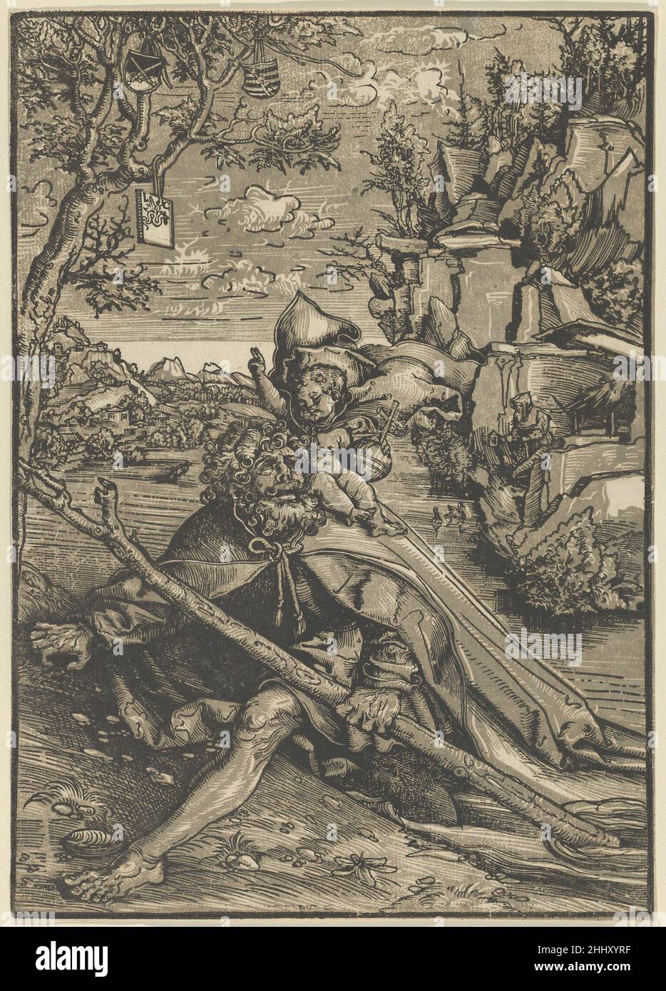 Saint Christopher 1506 Lucas Cranach the Elder German. Saint ...