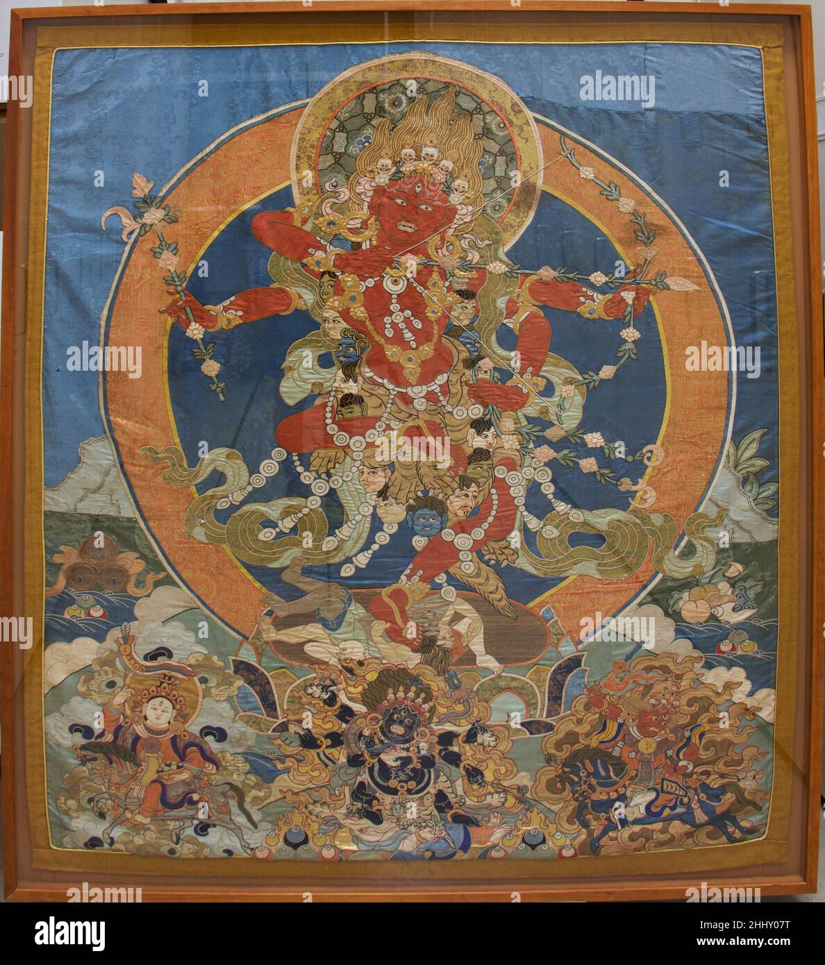The Goddess Kurukulla 19th century Tibet This large-scale appliqué ...