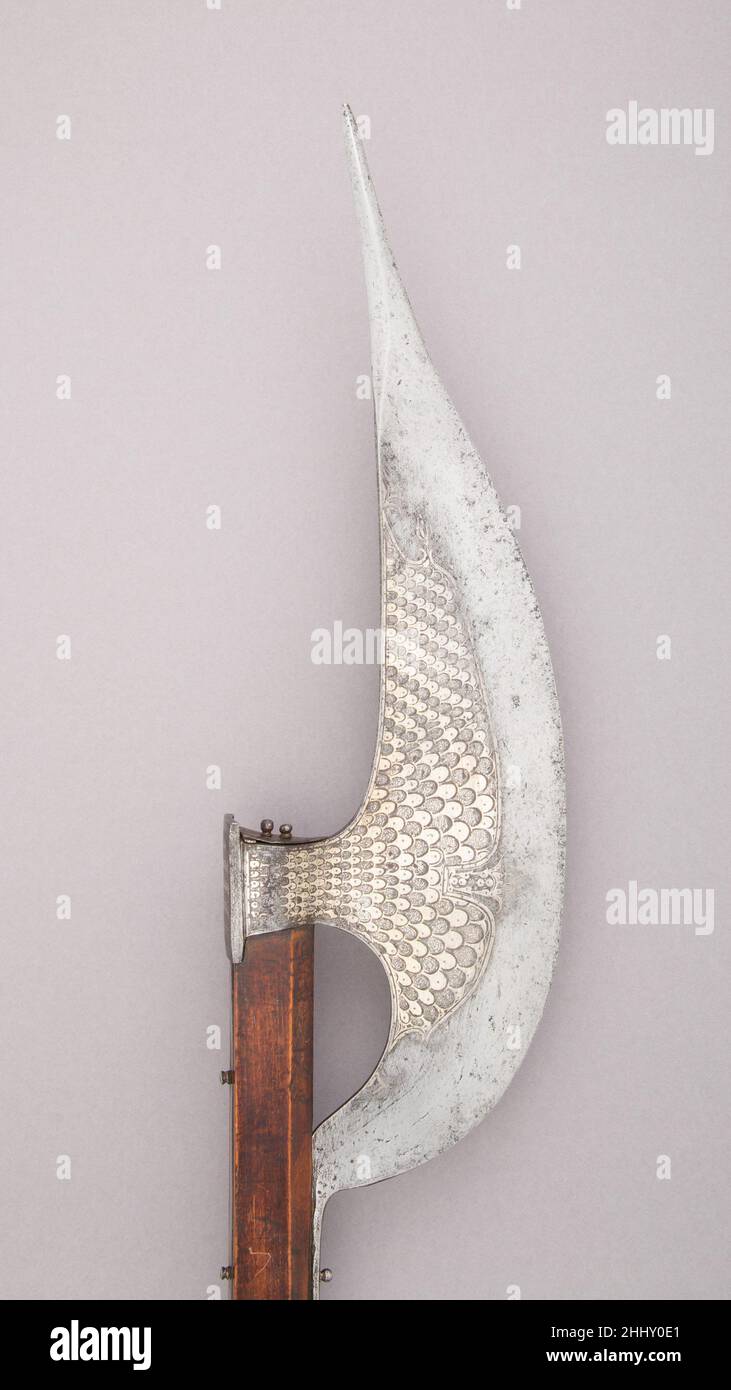 Axe (Berdiche) ca. 14th–15th century possibly Turkish. Axe (Berdiche ...