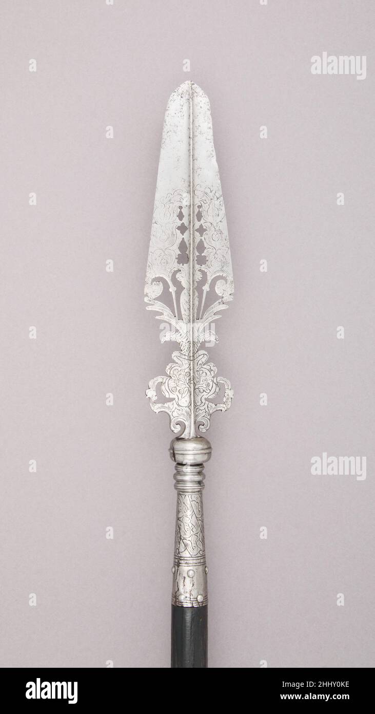 Partisan ca. 1700 Italian. Partisan 26705 Stock Photo - Alamy