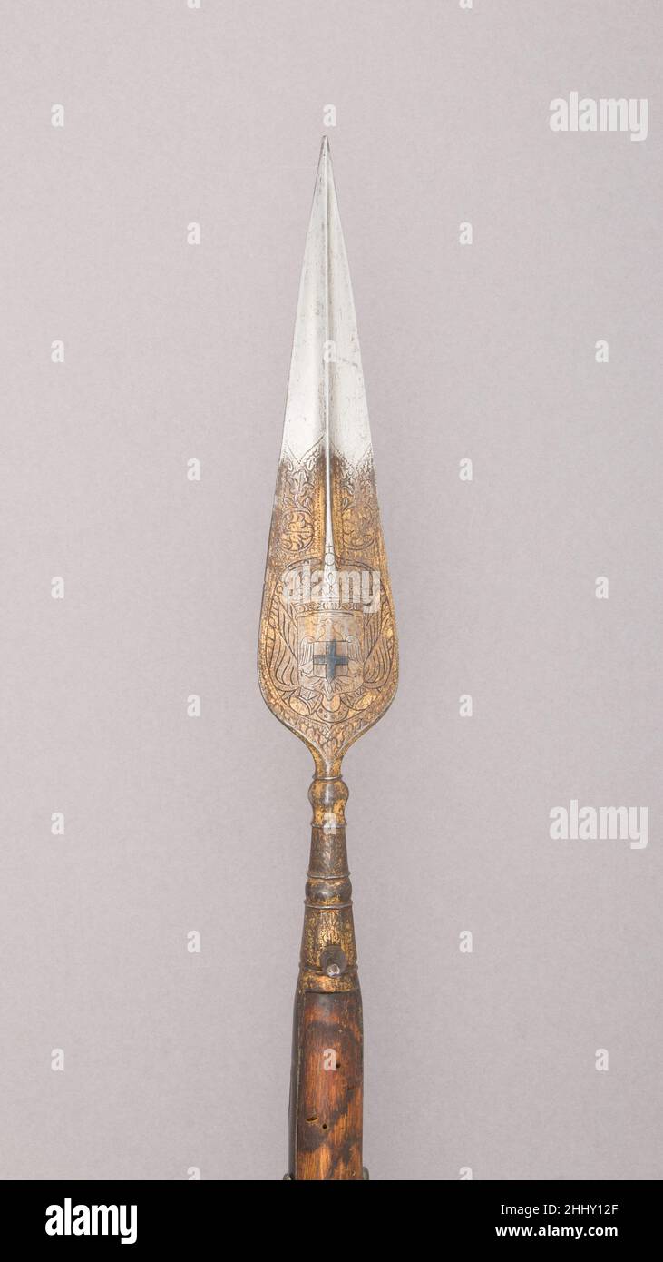 Spontoon ca. 1630 Italian, Savoy. Spontoon 26737 Stock Photo - Alamy