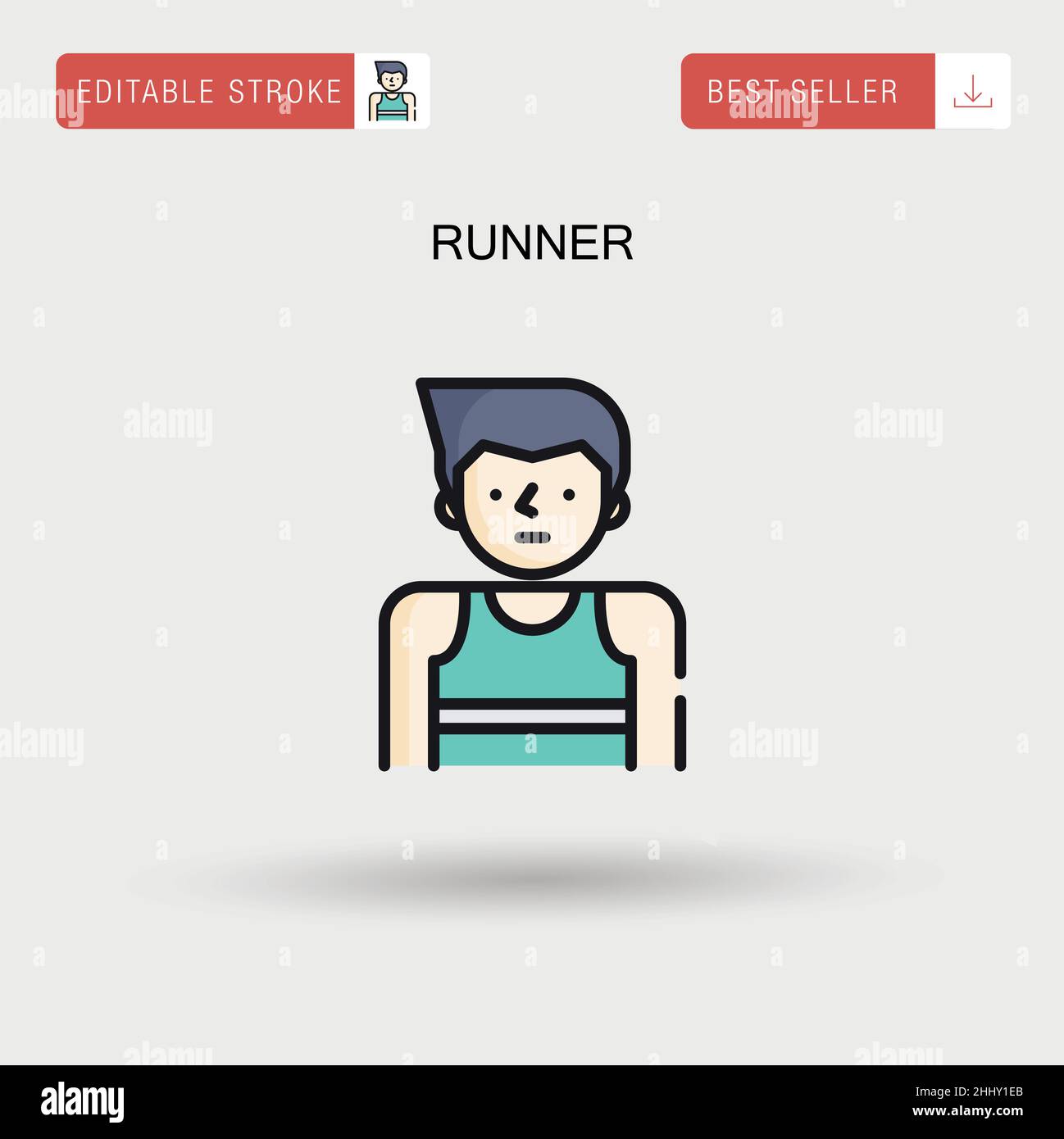 Muscular female legs Stock Vector Images - Alamy