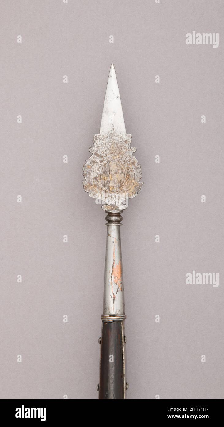 Spontoon 17th century Italian, Savoy. Spontoon 27028 Stock Photo - Alamy