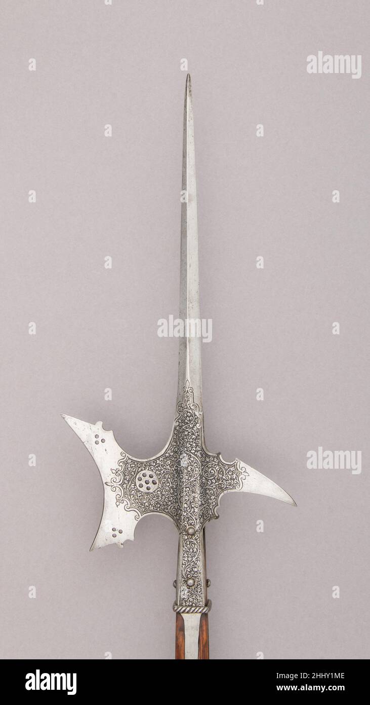 Halberd late 16th century German. Halberd 27039 Stock Photo - Alamy