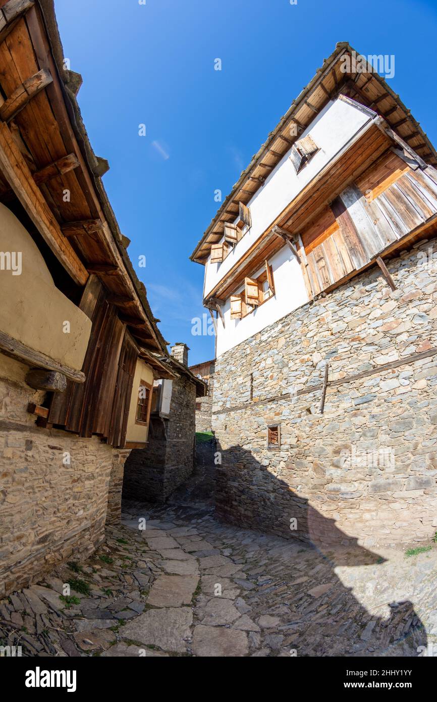 Typical balkan bulgarian architecture hi-res stock photography and ...