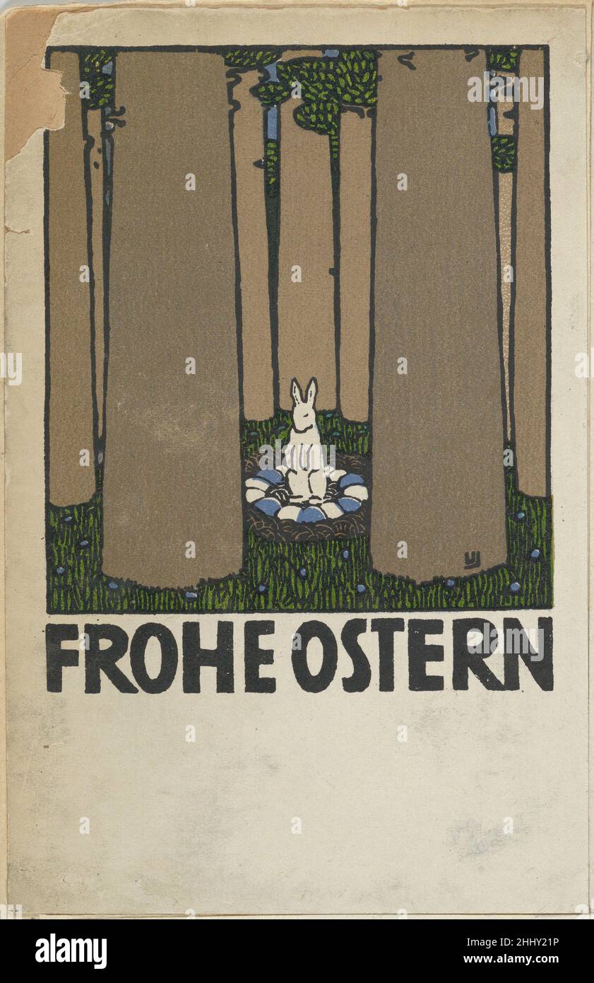 German text frohe ostern hi-res stock photography and images - Alamy