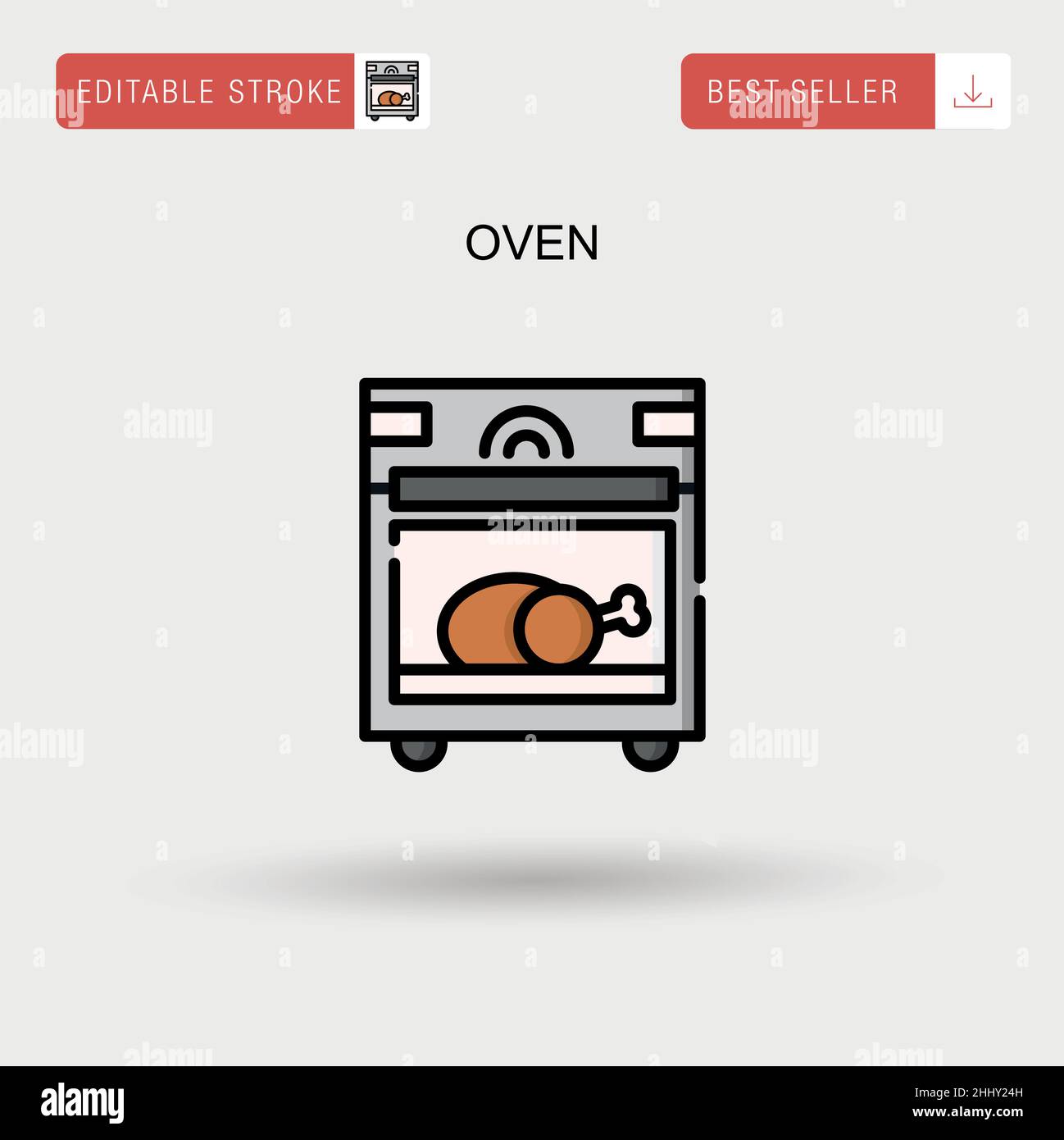 Oven Simple vector icon Stock Vector Image & Art - Alamy