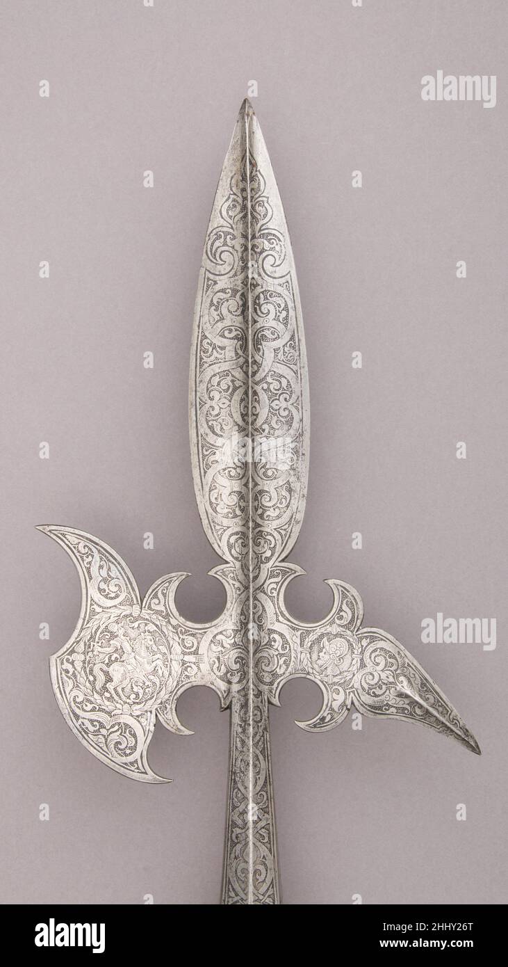 Halberd late 16th century German. Halberd 34314 Stock Photo - Alamy