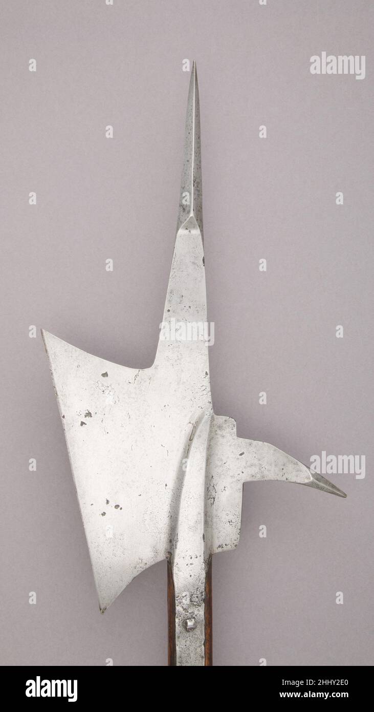 Halberd ca. 1510–20 Swiss. Halberd 29012 Stock Photo - Alamy