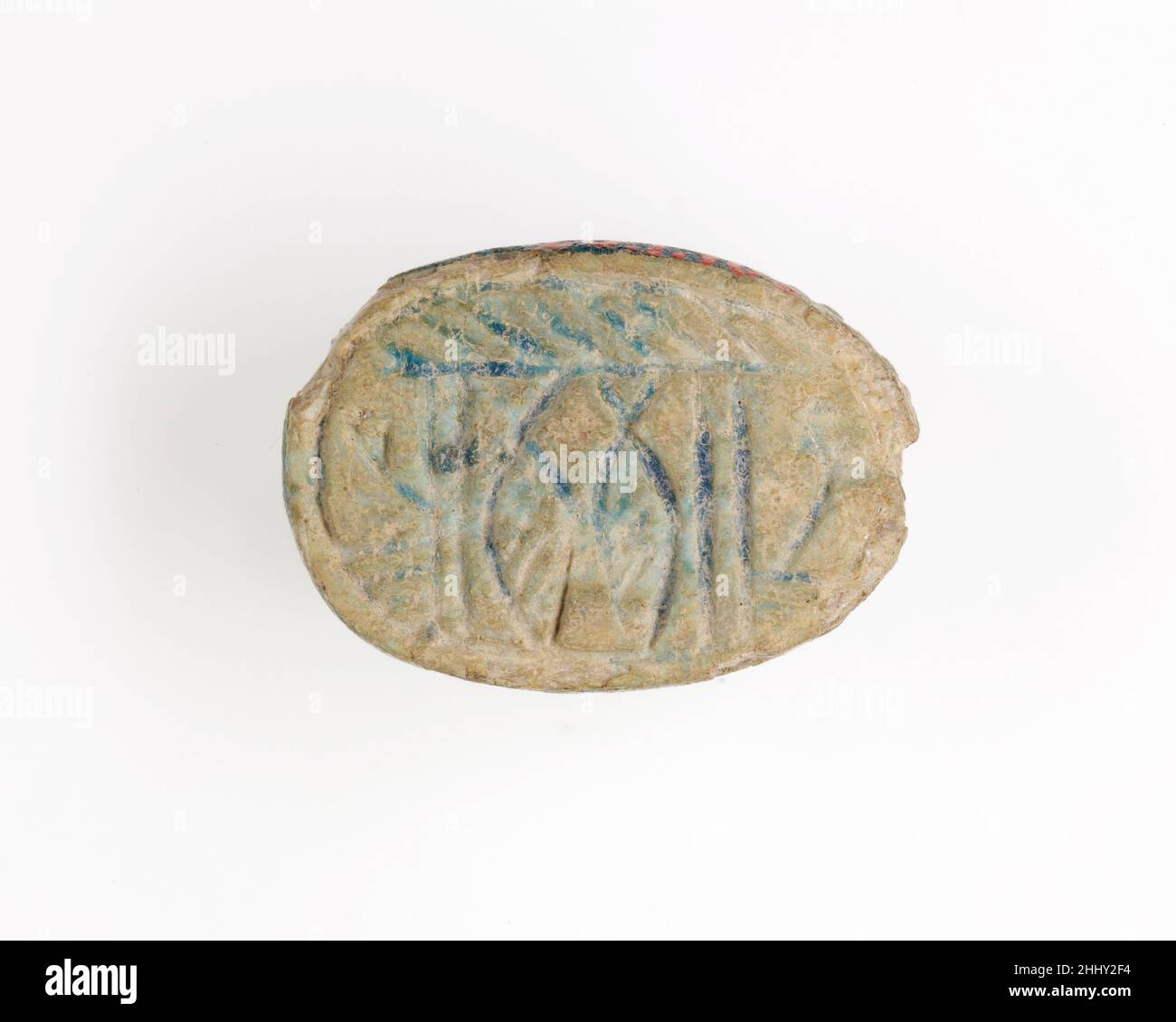 Scarab ca. 1740–1640 B.C. Middle Kingdom The underside of the scarab ...