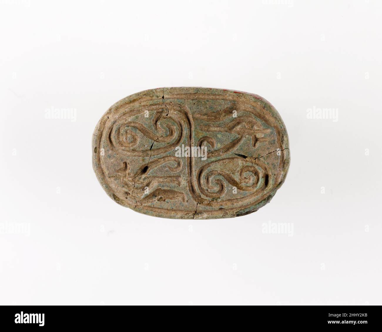 Scarab Decorated with Scrolls and Wedjat Signs ca. 1770–1670 B.C ...