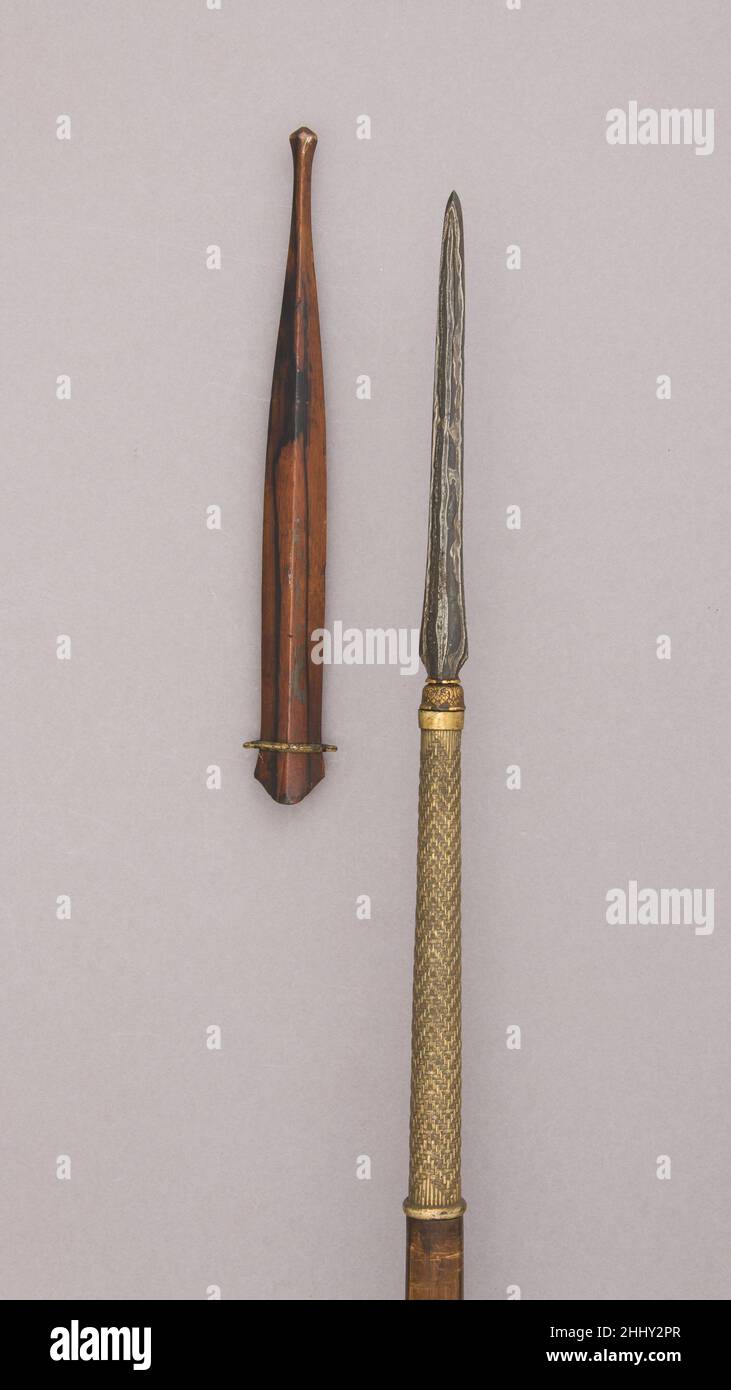 Spear with Sheath 16th–19th century Javanese. Spear with Sheath 30704 ...