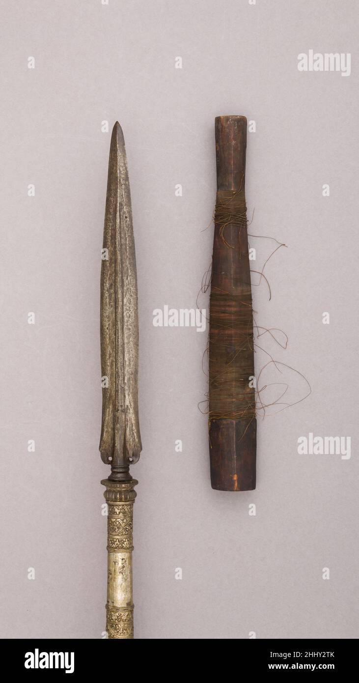 Spear with Sheath 18th–19th century Malayan. Spear with Sheath 30643 ...