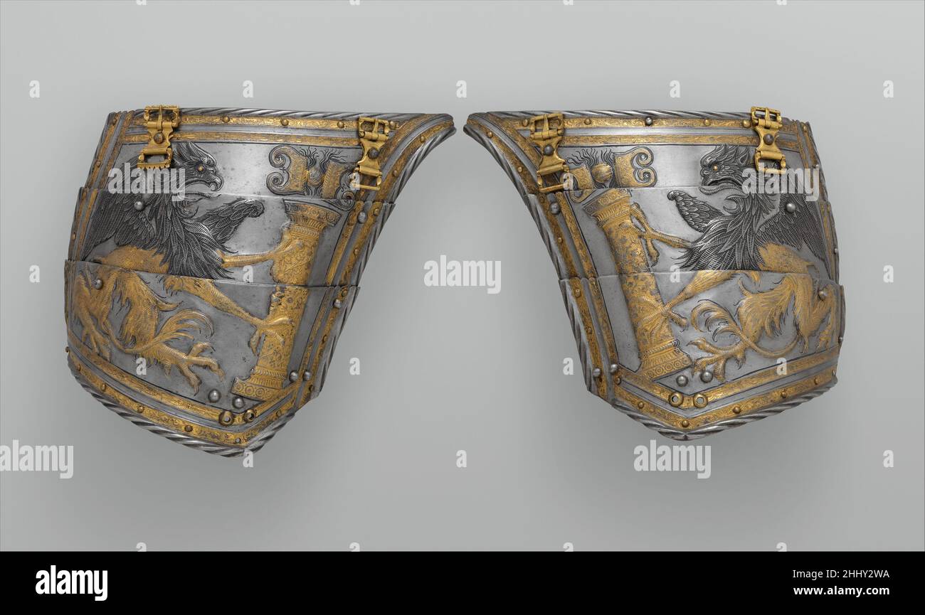 Pair of Tassets of Emperor Charles V of Austria (1500–1558) ca. 1530–40 ...