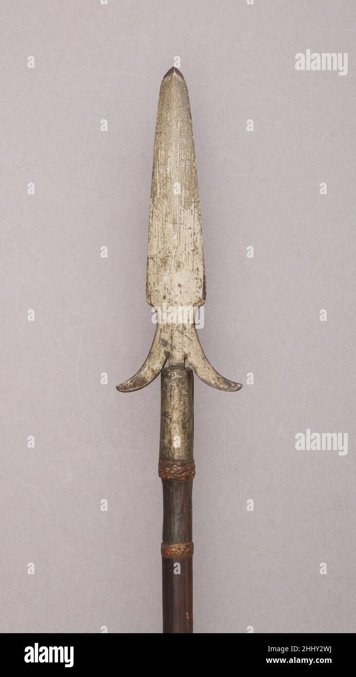 Spear (Kay-Yan) 18th–19th century Philippine, Igorot. Spear (Kay-Yan ...
