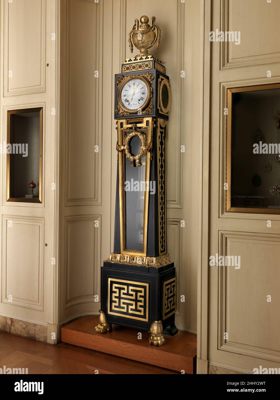 Longcase astronomical regulator ca. 1768–70 Clockmaker: Ferdinand ...