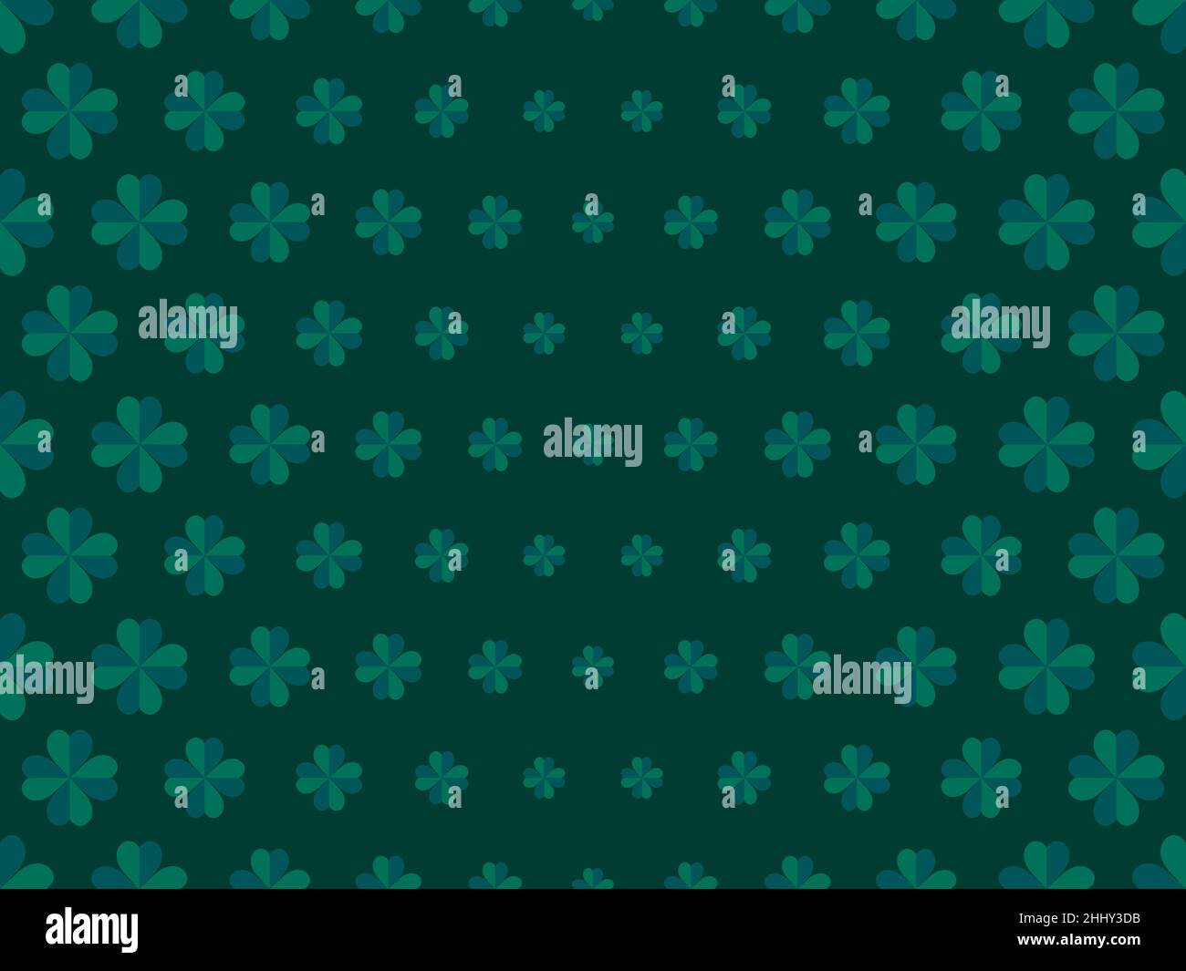 Clover leaves seamless pattern. St. Patrick's Day, Irish holiday ...