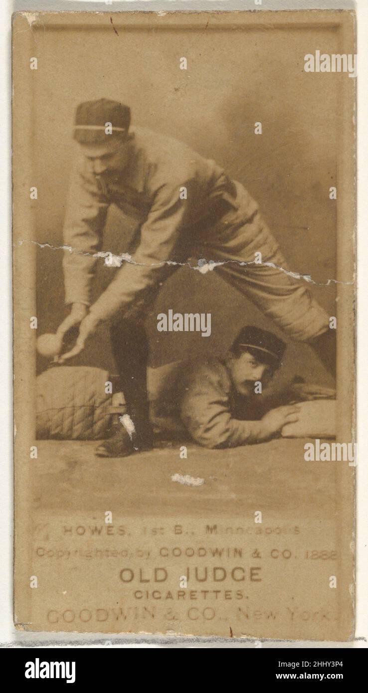 William Hildreth "Bill" Hawes, 1st Base, Minneapolis, from the Old ...