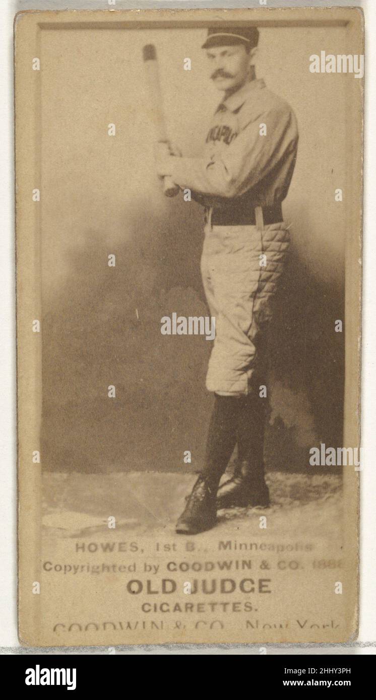 William Hildreth "Bill" Hawes, 1st Base, Minneapolis, from the Old ...