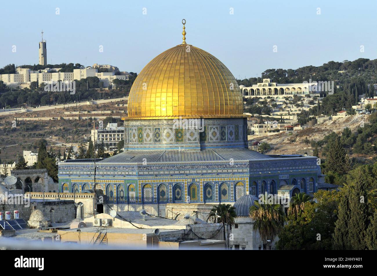 Mosque omar dome rock jerusalem hi-res stock photography and images - Alamy