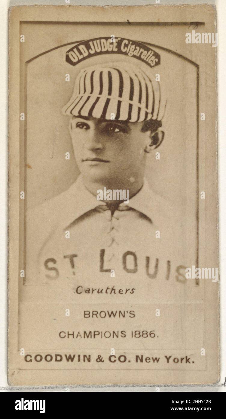 Robert Lee "Parisian Bob" Caruthers, St. Louis Browns, from the Old ...