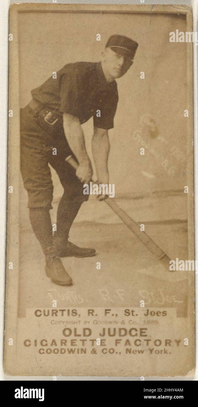 Ervin Duane "Jim" Curtiss, Right Field, St. Joseph Clay Eaters, from ...