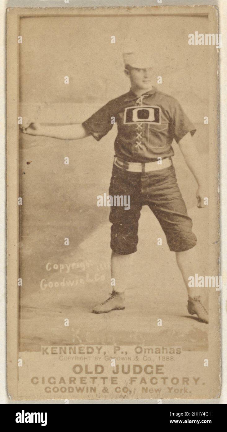Theodore A. "Ted" Kennedy, Pitcher, Omaha Omahogs/ Lambs, from the Old ...