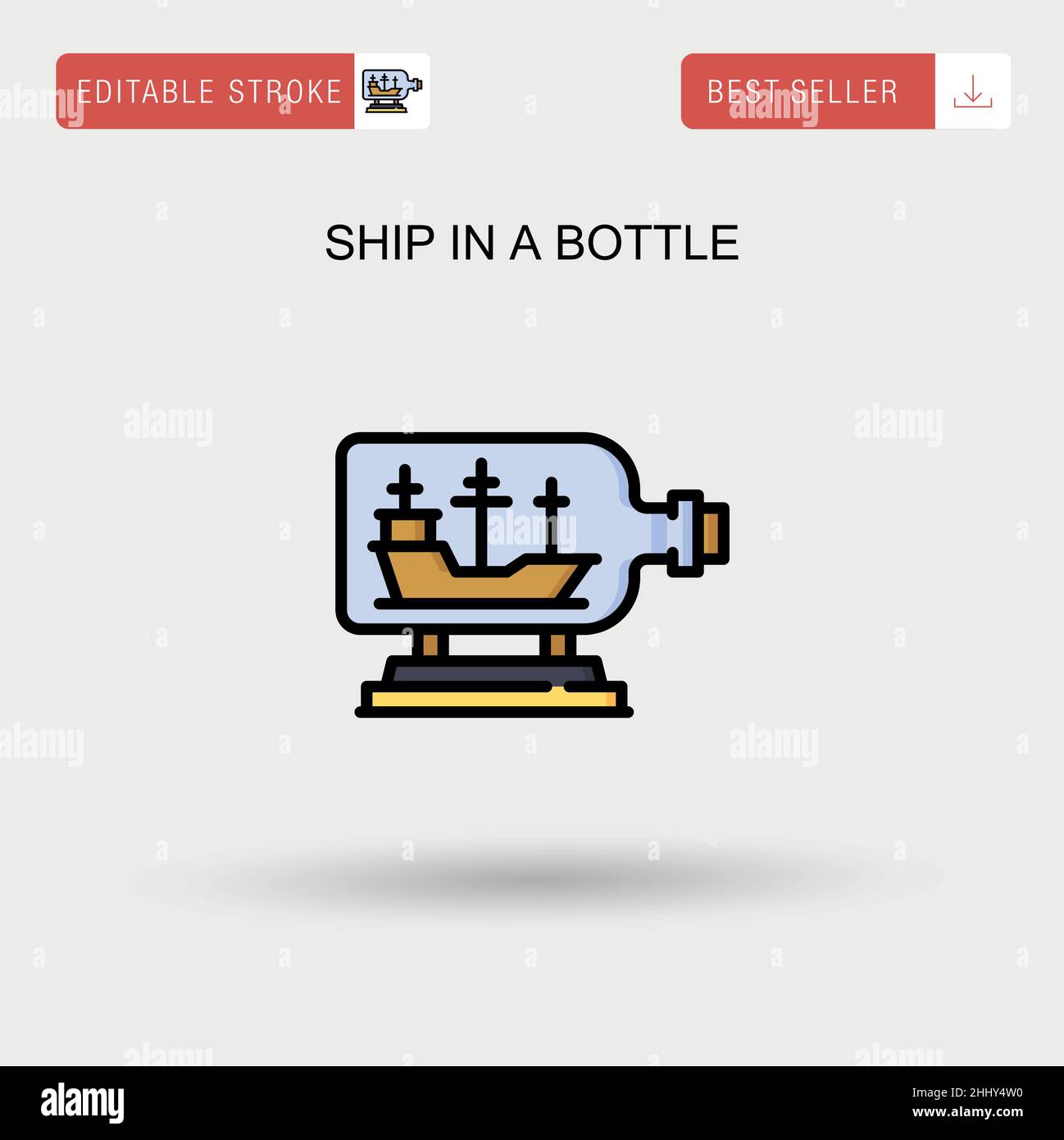 Sea glass collection Stock Vector Images - Alamy