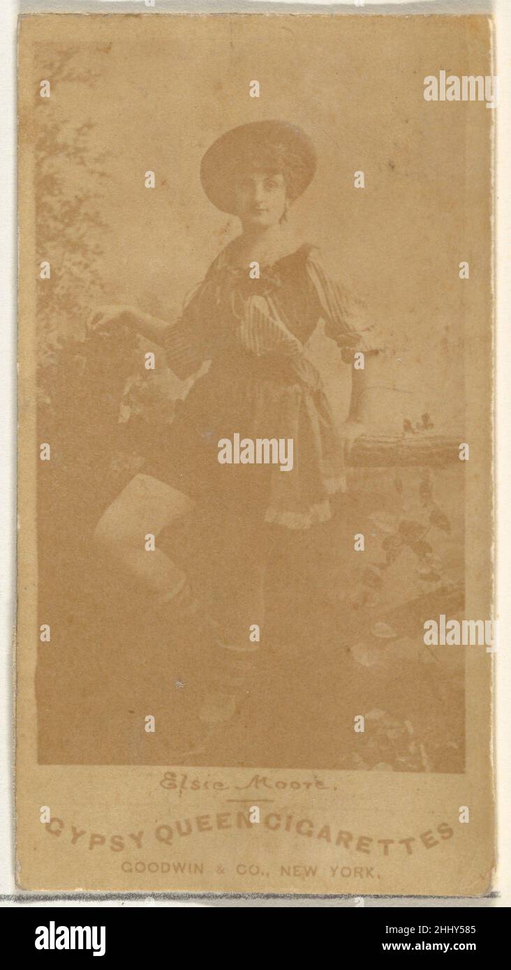 Elsie Moore, from the Actors and Actresses series (N171) for Gypsy ...