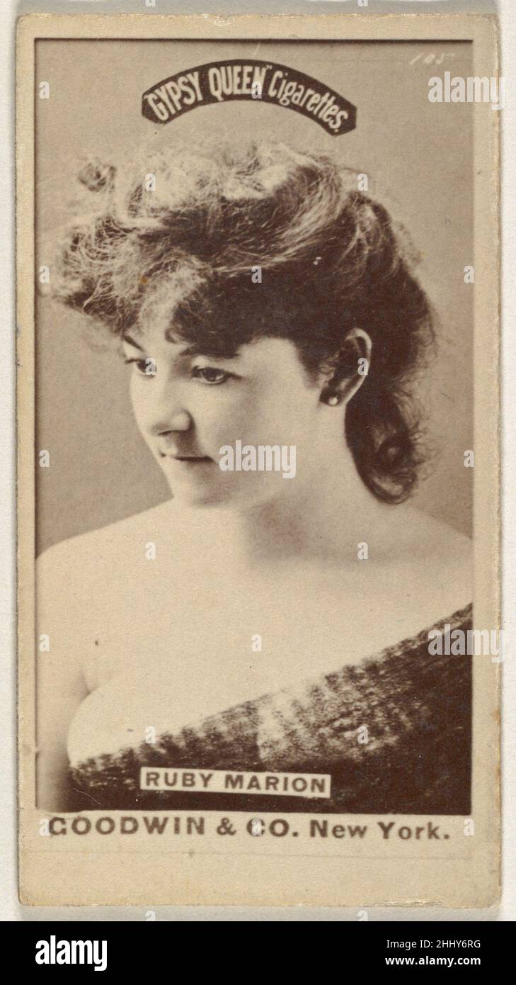 Ruby Marion, from the Actors and Actresses series (N171) for Gypsy ...