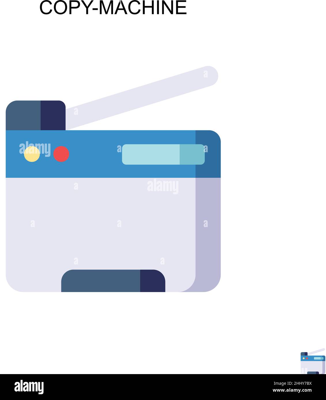 Copy machine multifunction printer icon hi-res stock photography and ...