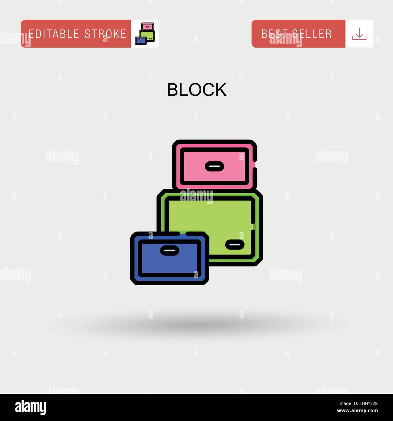 Communication block Stock Vector Images - Alamy