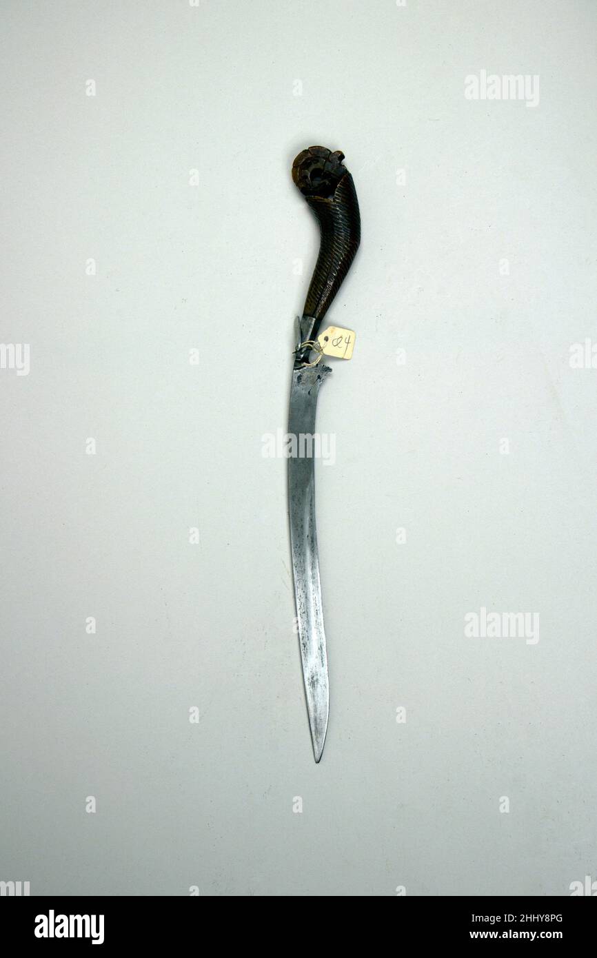 Knife (Bade-bade) 16th–19th century Sumatran, Acheen. Knife (Bade-bade ...
