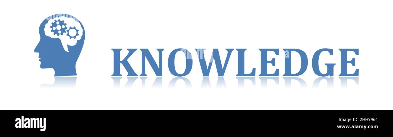 Illustration of a knowledge concept Stock Photo - Alamy